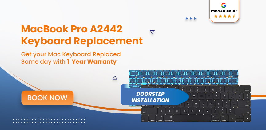 MacBook Pro A2442 Keyboard Replacement Service
