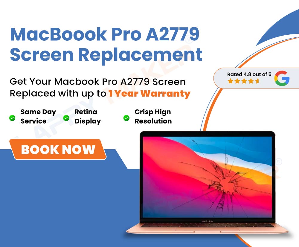 MacBook Pro M2 A2779 Screen Replacement in Delhi